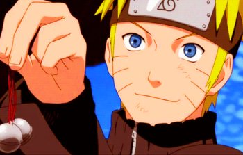 Naruto Uzumaki's Joyful Smile - Animated GIF