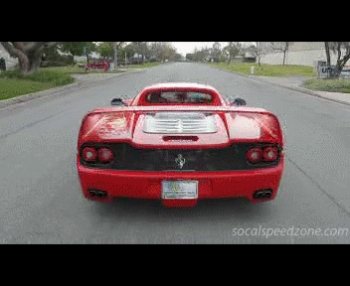 Ferrari Supercar Roars to Life: A Stunning Animated Drive
