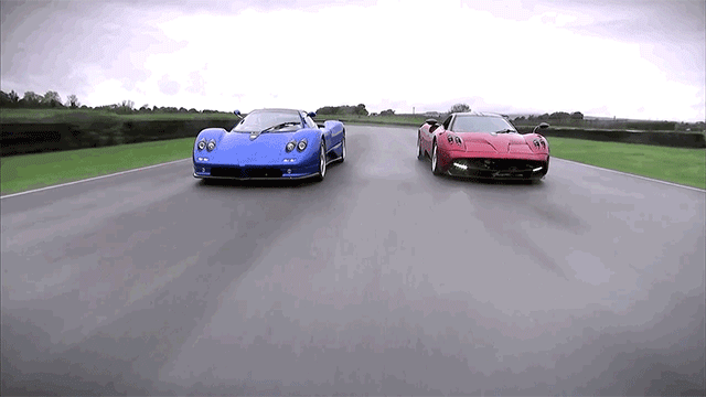 Download Supercar Vehicle Car Pagani Gif