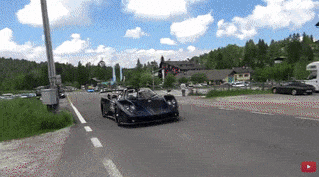 Download Supercar Vehicle Car Pagani Gif