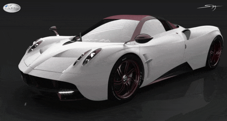 Download Supercar Vehicle Car Pagani Gif