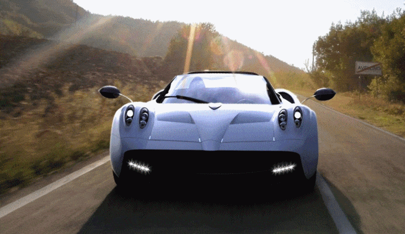 Download Supercar Vehicle Car Pagani Gif