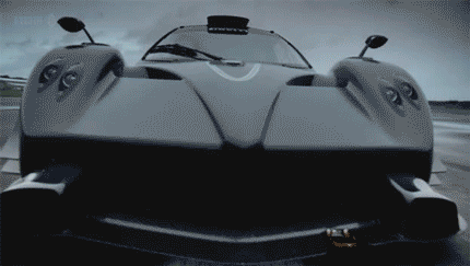 Download Supercar Vehicle Car Pagani Gif - Gif Abyss