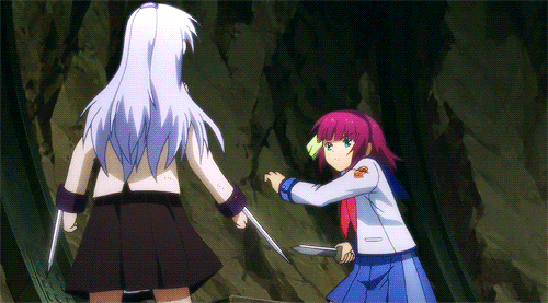 Download Anime Angel Beats! Gif - Gif Abyss